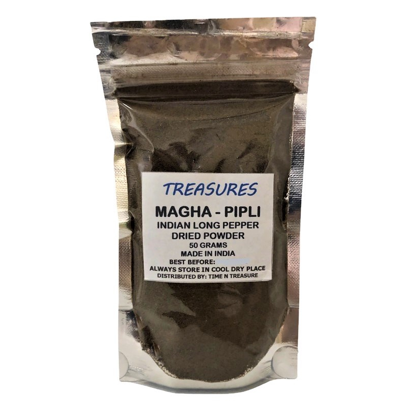 Treasures Magha - Pipli Powder - Dried Indian Long Pepper - 100% Pure ...