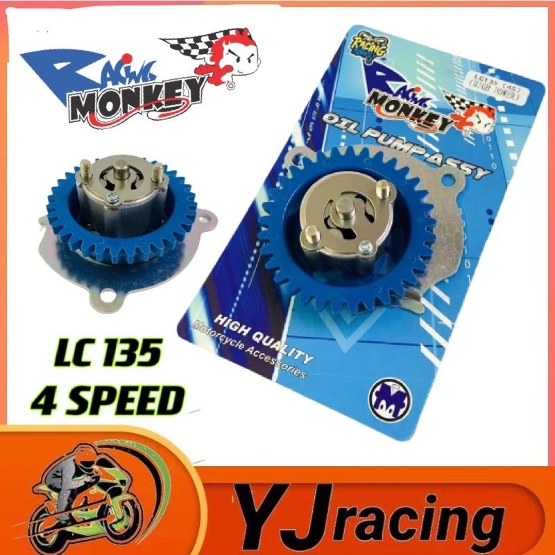 RACING OIL PUMP BIG RACING MONKEY 4 SPEED FOR LC135 | Shopee Philippines