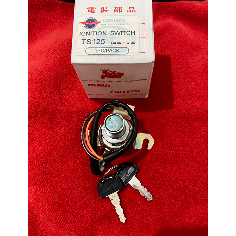 TS125 Ignition Switch- Made in Taiwan | Shopee Philippines