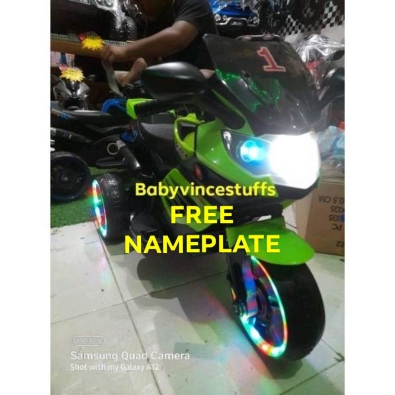Rechargeable motorcycle for kids 3wheels with video tutorial how to ...