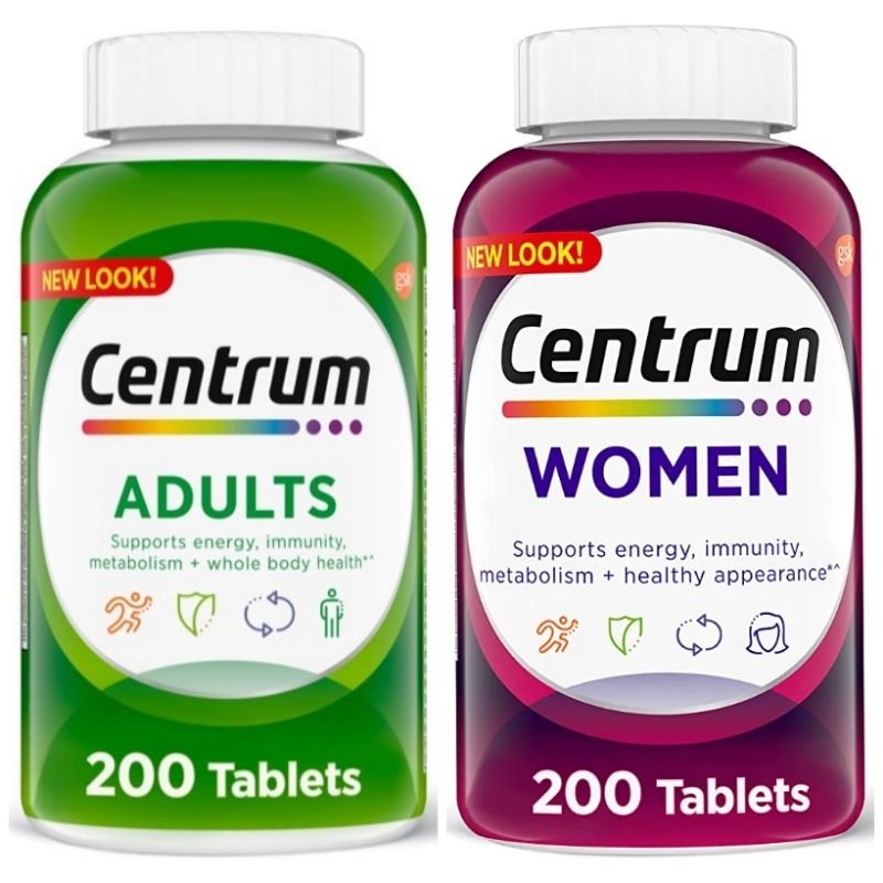 Centrum Adults / Women 200 tablets | Shopee Philippines