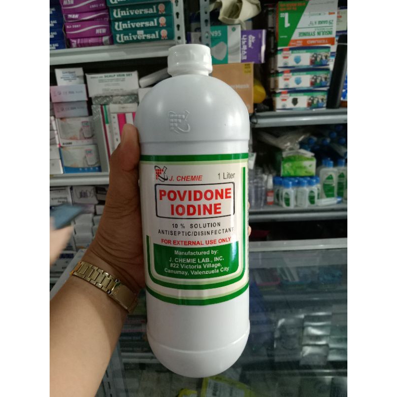 POVIDONE IODINE 1 LITER 10% SOLUTION | Shopee Philippines