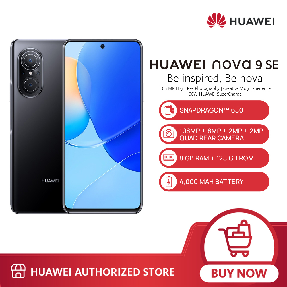 Huawei Nova 9 Se Smartphone High-Resolution Camera 8gb Ram + 128gb Rom ...