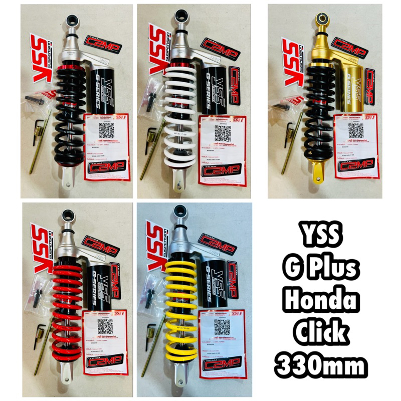 YSS G Plus / G Series Honda Click 330mm | Shopee Philippines