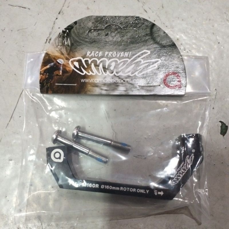 flat mount frame to post mount caliper adaptor160mm | Shopee Philippines