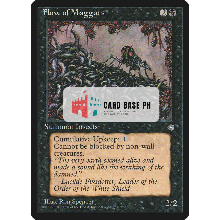 Flow of Maggots - Magic the Gathering Trading Card | Shopee Philippines