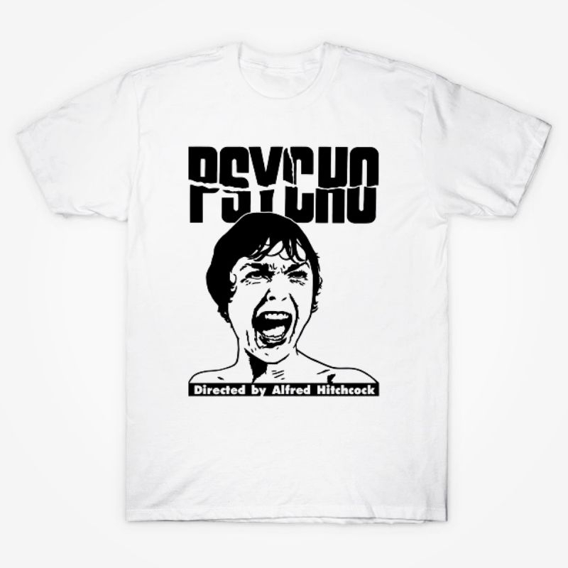 HORROR MOVIE TSHIRT (psycho) | Shopee Philippines