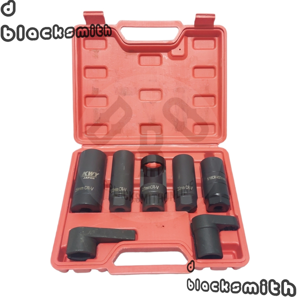 KWY Oxygen Sensor Socket Wrench Set 7 Pcs. | Shopee Philippines