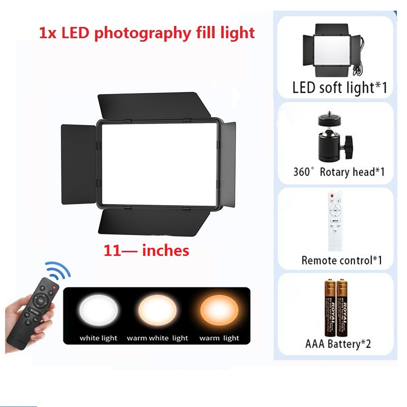 19/16/11 Inch Led Video Panel Cri 96+ Ultra Brightness Light 3200K To ...