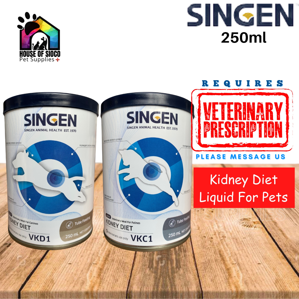 Singen Kidney Diet Liquid For Cats & Dogs 250ml (PRESCRIPTION REQUIRED ...