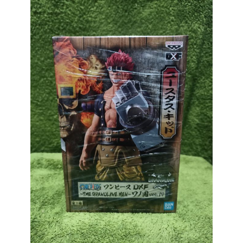 Authentic Banpresto One Piece DXF Grandline Men Vol 19 Eustass Kid Figure (mib/brand new ...