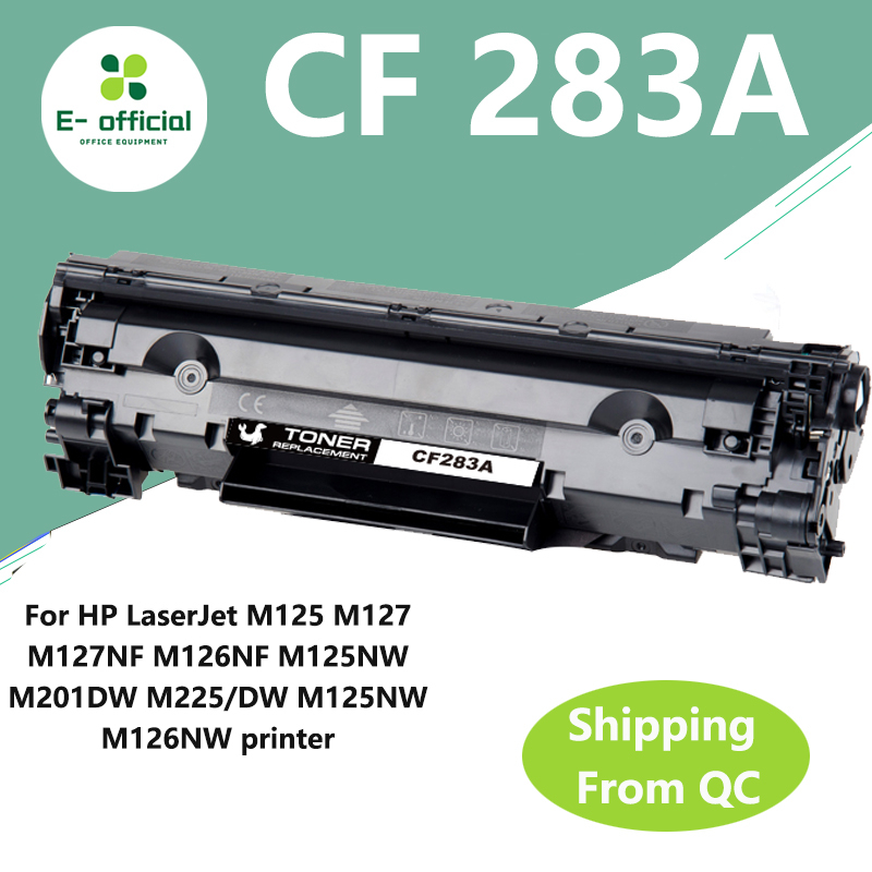 CF283A 83A Toner Cartridge For Printer HP LaserJet Pro MFP M125 M127 ...