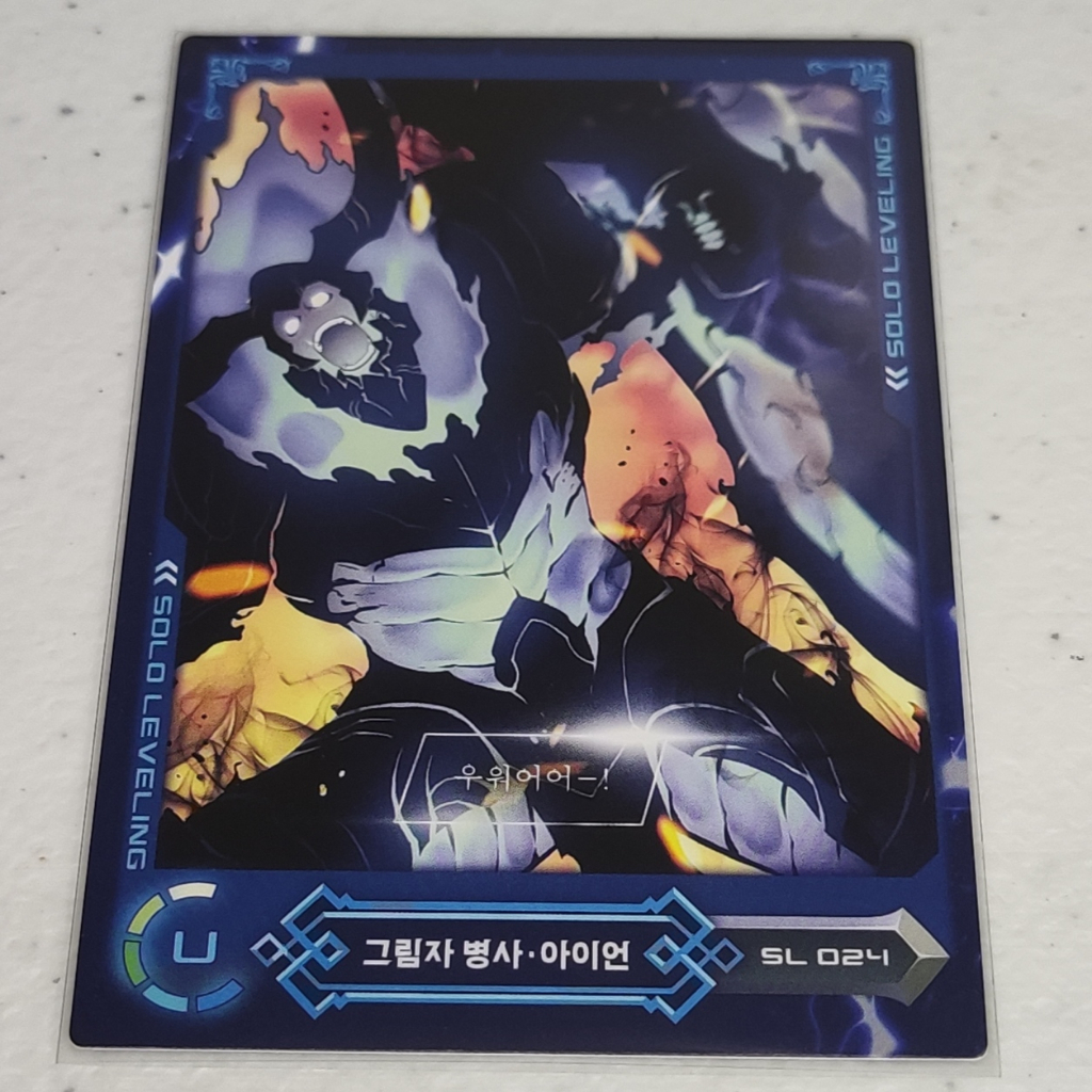 Solo Leveling D&C Webtoon Official Cards Volume 1 U | Shopee Philippines
