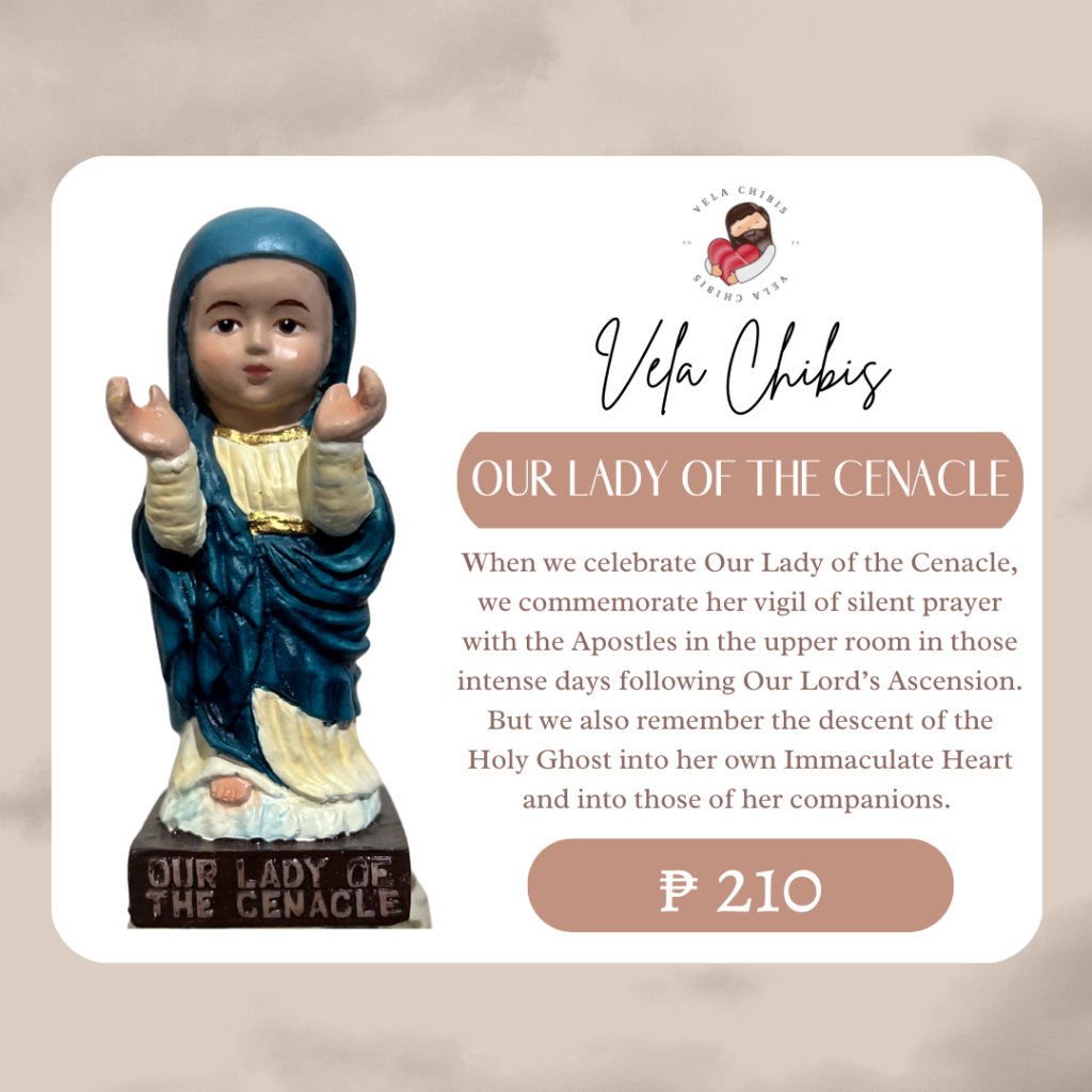Our Lady of the Cenacle Chibi Image / Chibi Saint | Shopee Philippines