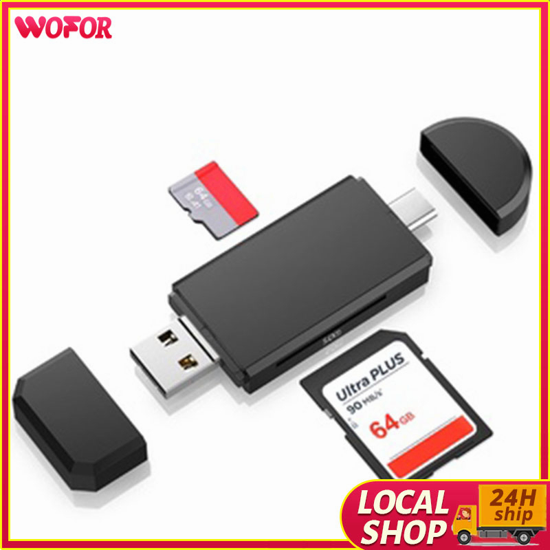 USB 3.0 OTG Adapter Multifunction USB Memory Card Reader High Speed ...
