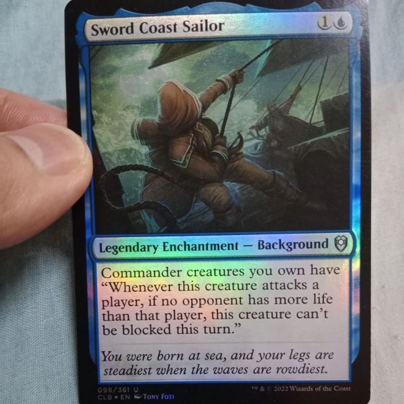 Sword Coast Sailor (FOIlL) | Shopee Philippines