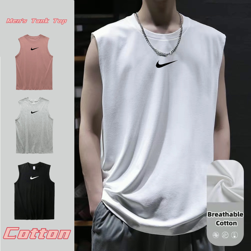 Muscle Tees for Men Soft Cotton Sando Trendy Unisex Printed Muscle ...
