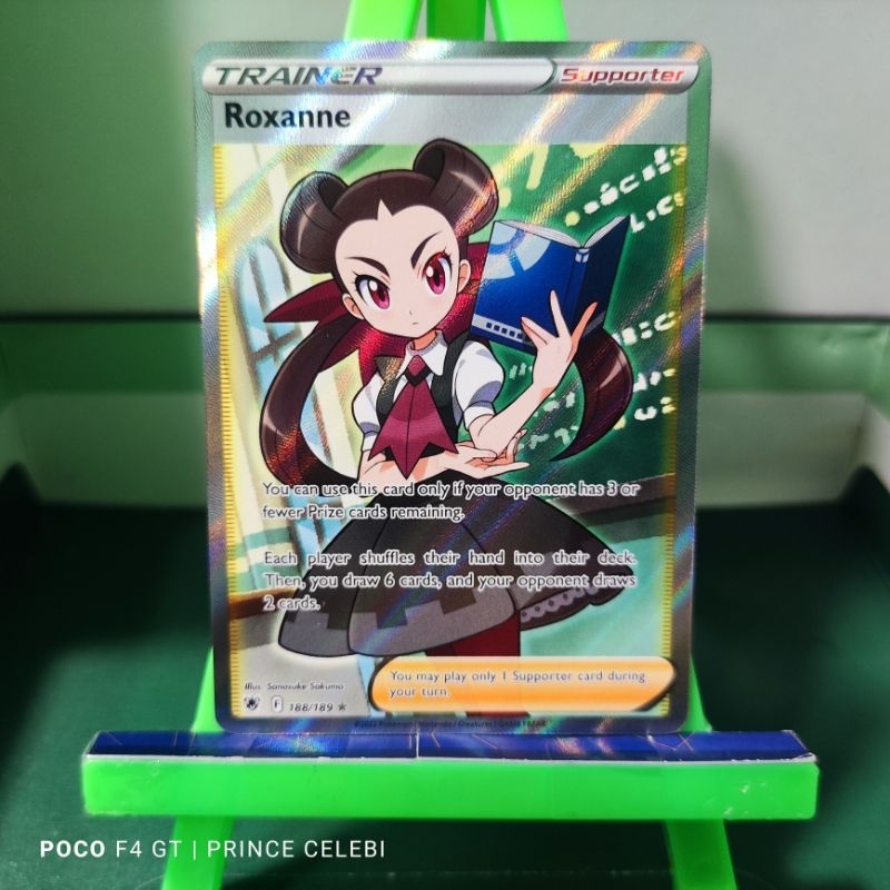 Pokemon TCG - Roxanne Full Art | Shopee Philippines