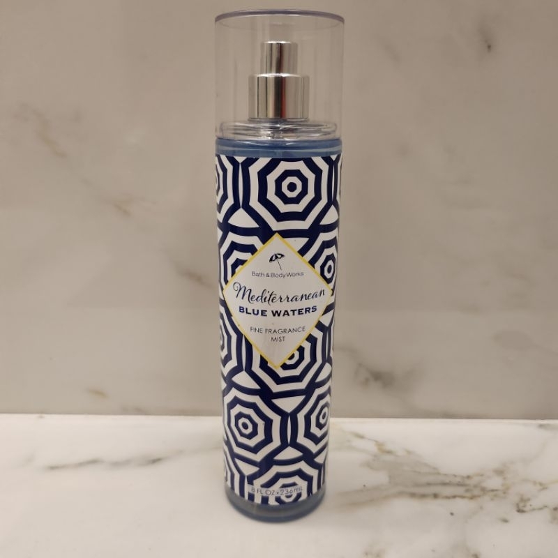 Bath & Body Works | Rare | Mediterranean Blue Waters | Fine Fragrance ...