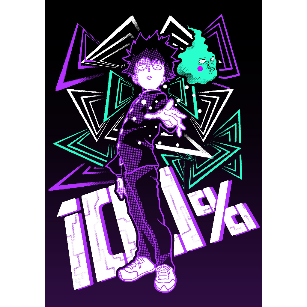 Mob Psycho Anime Official Poster / A4 Posters / PAPERRICA | Shopee ...
