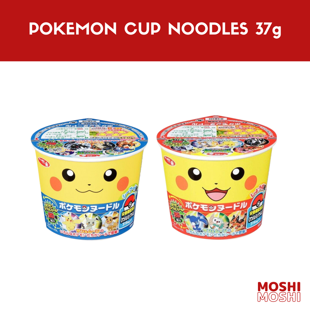 Authentic Japan Pokemon Noodle 37g (Expiry: March 2025) | Shopee ...