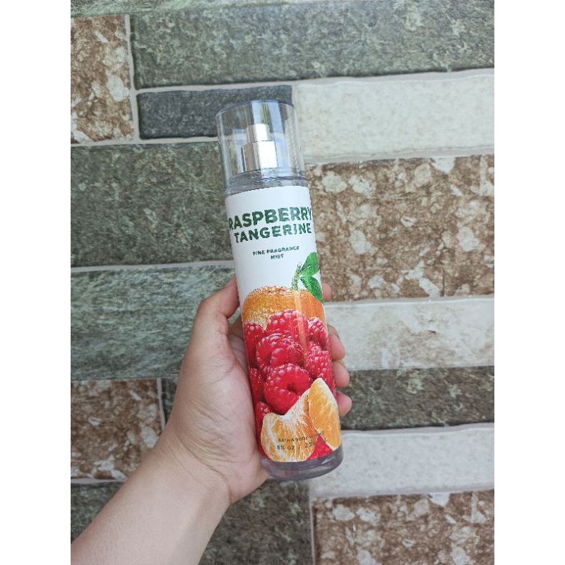 Bath & Body Works Raspberry Tangerine Body Mists 236ml (Rare) | Shopee ...