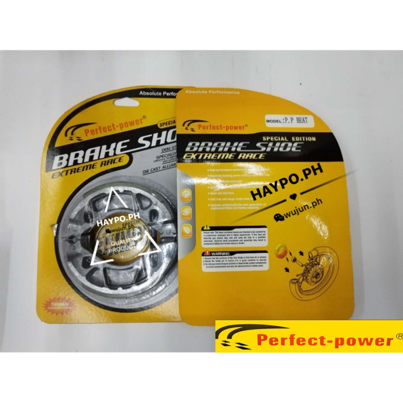 PERFECT POWER BRAND BRAKE SHOE HONDA BEAT | Shopee Philippines