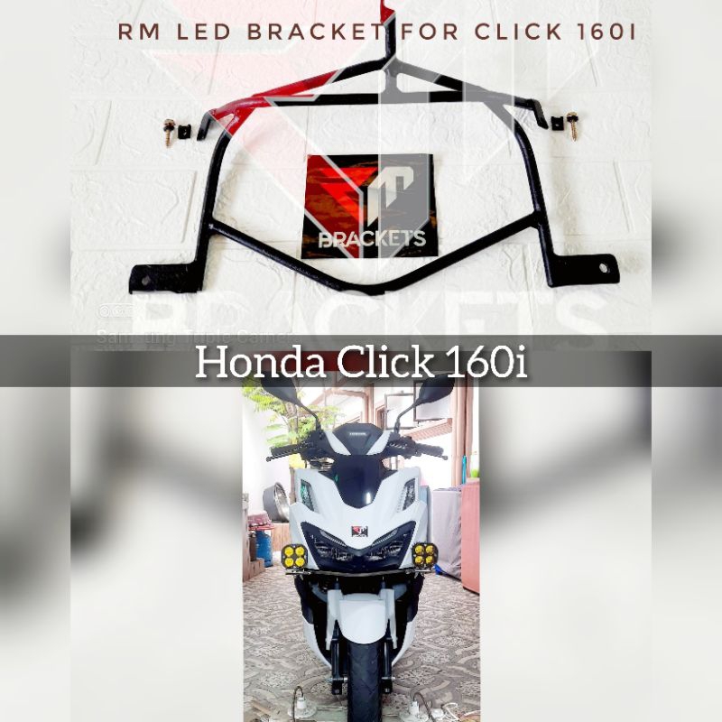 HONDA CLICK 160i Mini driving Bracket ( Heavy duty made by RM BRACKET ...