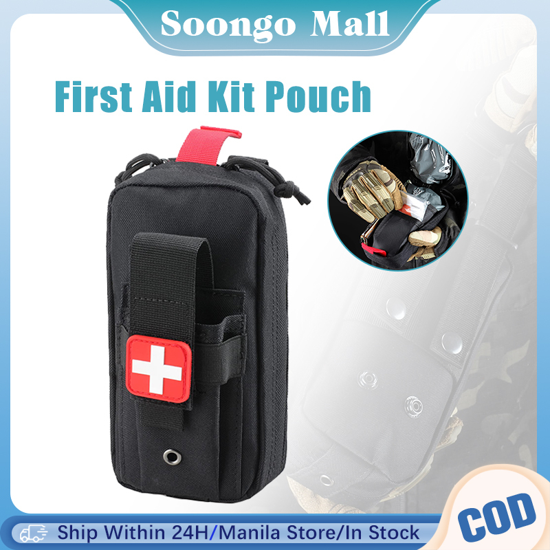 Portable Emergency Kit Multi-Functional First Aid Gear Camping Hiking ...
