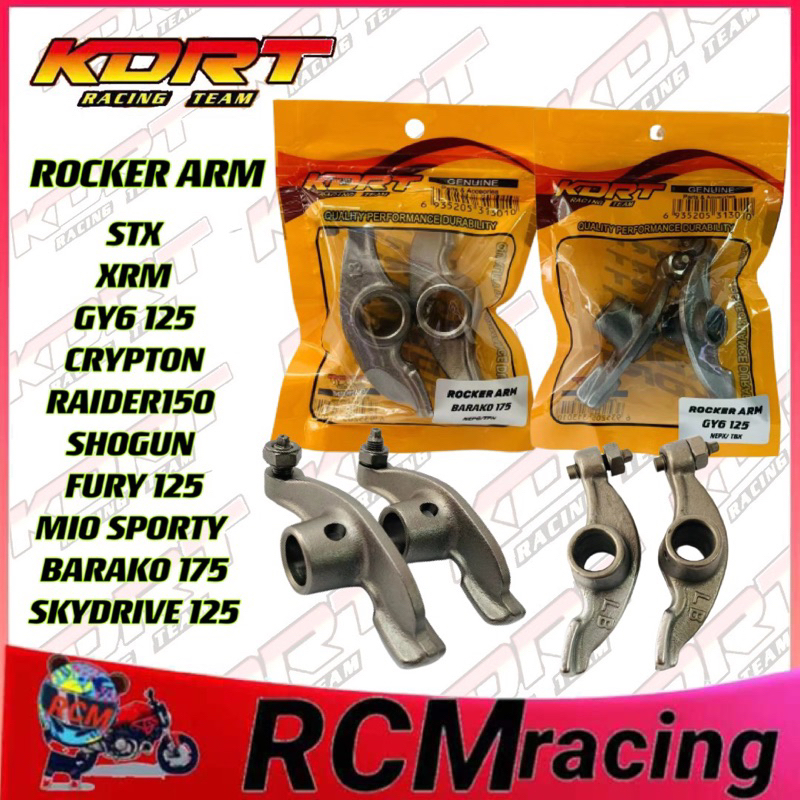 Rocker Arm KDRT RACING FOR STX MIO XRM GY6 125 CRYPTON SHOGUN FURY 125 ...