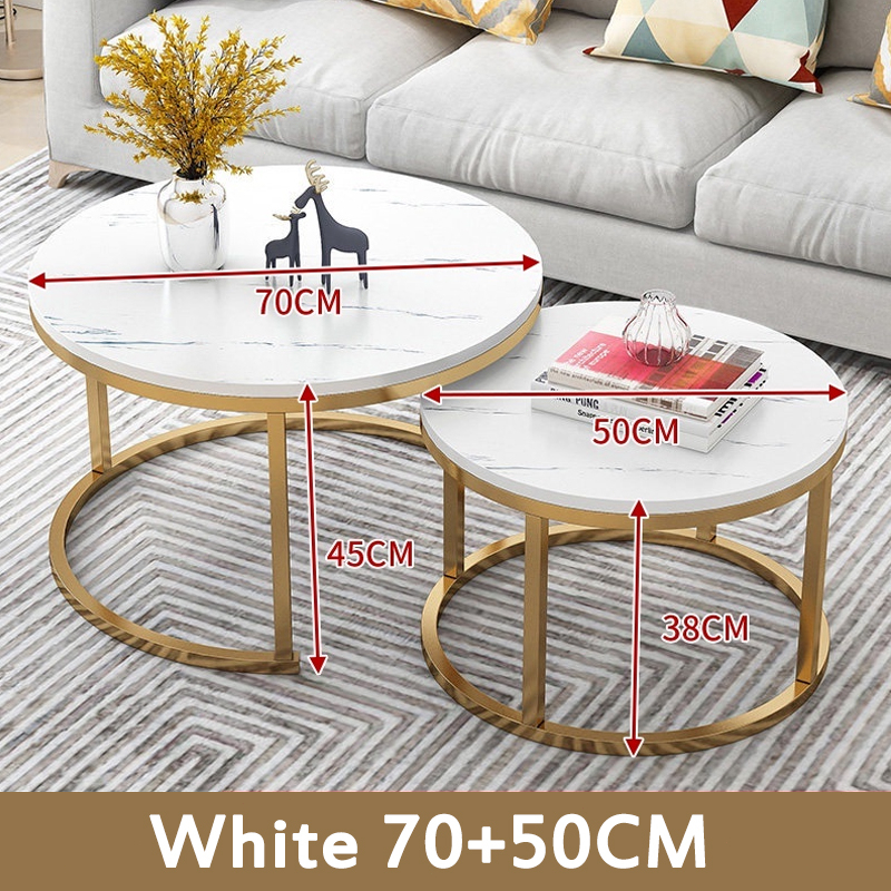 【Free Shipping】Nordic Center Table Light Luxury Sofa Side Table for ...