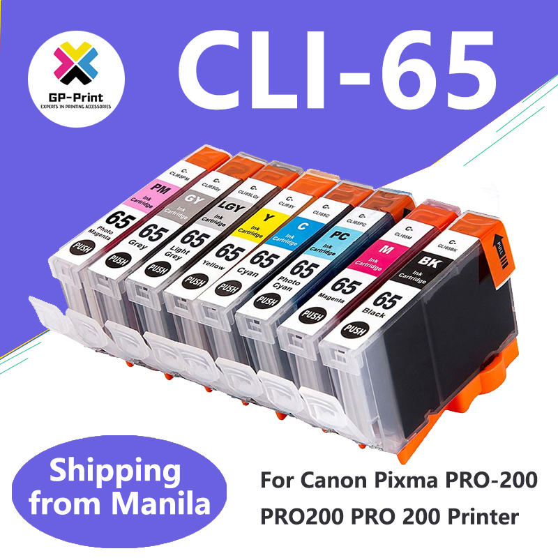 Canon CLI65 CLI-65 CLI 65 ink cartridge For Canon Pixma PRO-200 PRO200 ...