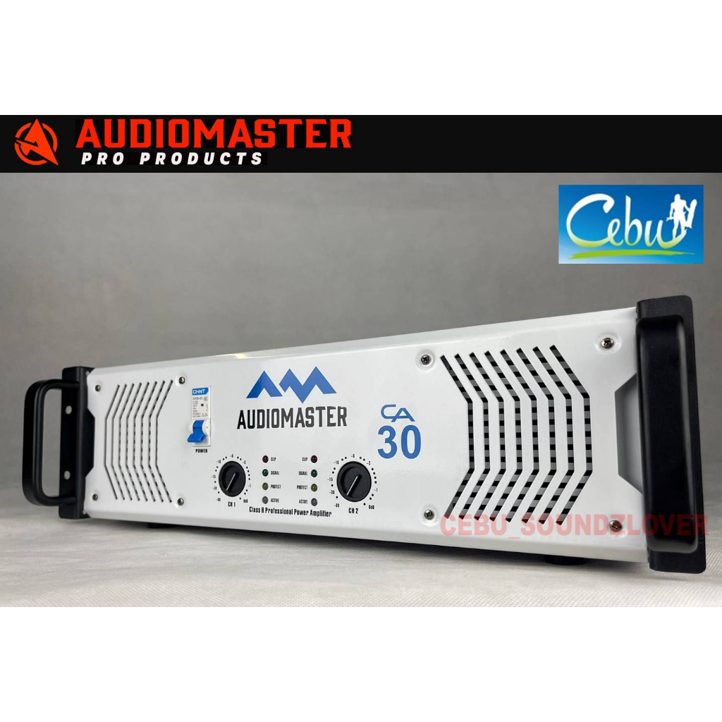 Audiomaster CA30 Power amplifier White Ca30 with POWERFUL GOLD ...