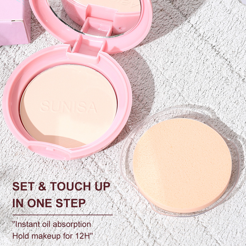 SUNISA 10COLOR Whitening Pressed Powder Waterproof Oil Control ...