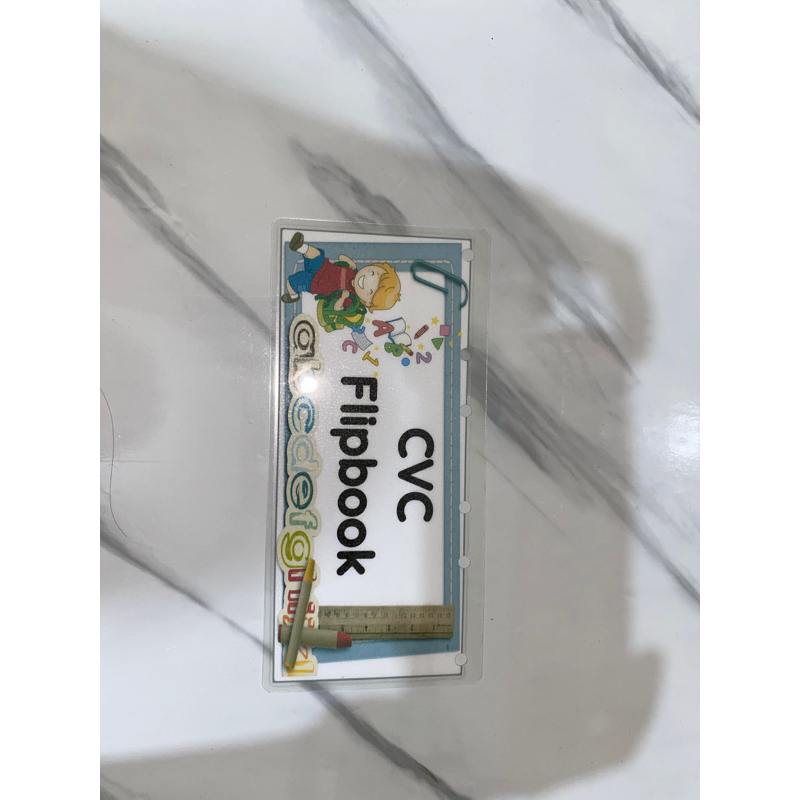 CVC flipbook, vowel words flip cards Laminated | Shopee Philippines