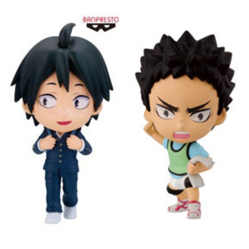 Haikyuu!! - Yamaguchi Tadashi & Iwaizumi Hajime Chibi Kyun-Chara Figure ...