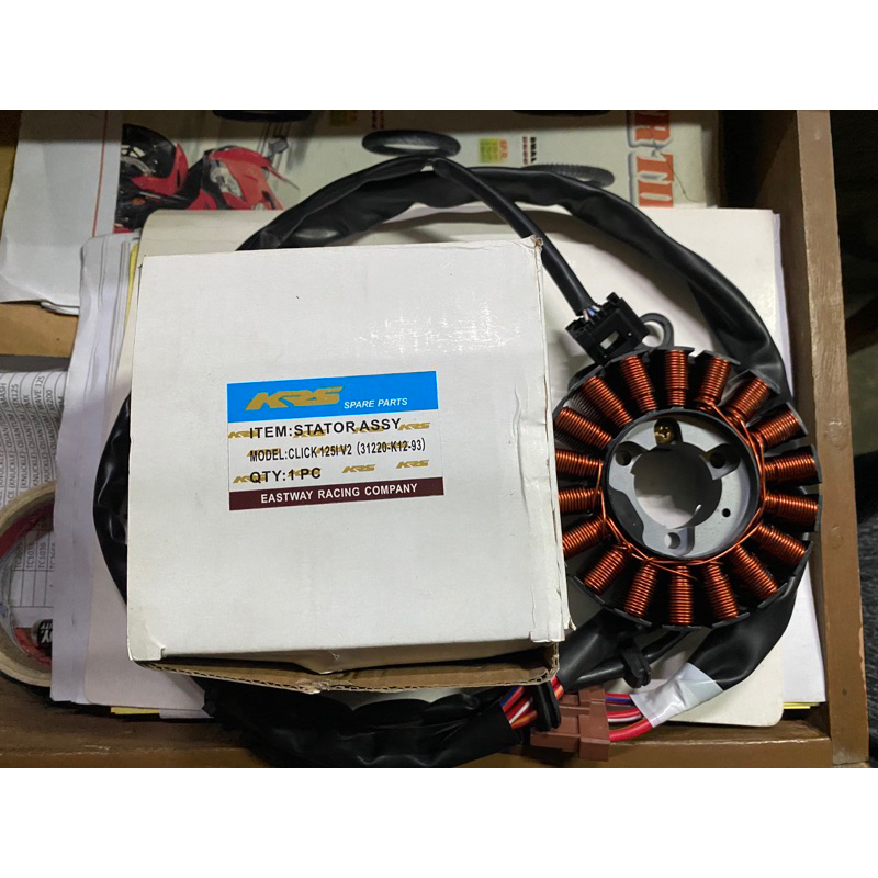 STATOR COIL ASSEMBLY HONDA CLICK125i v1 v2 2,999 php | Shopee Philippines