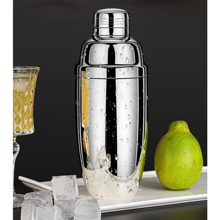 750ml stainless steel shaker Milk Tea Shaker Cocktail Juice Shaker ...