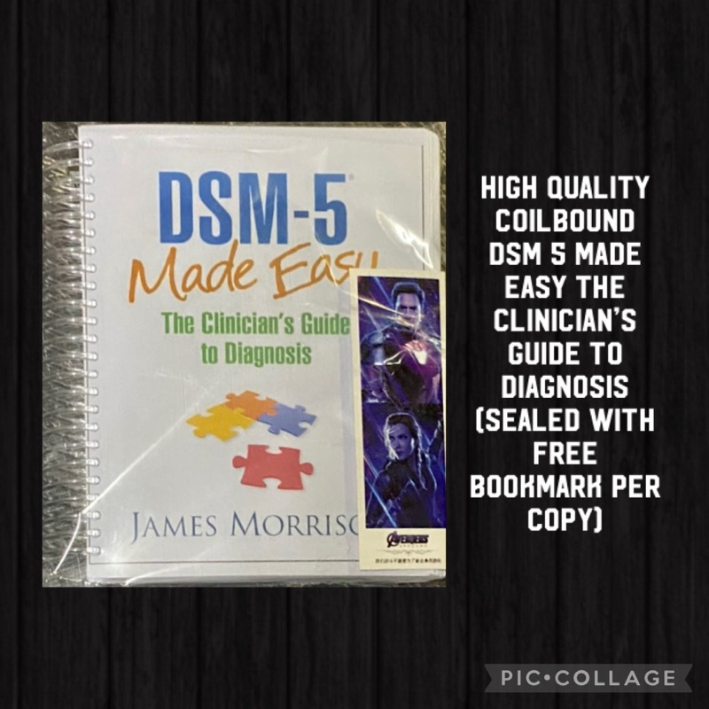 SALE DSM 5 Made Easy The Clinician’s Guide to Diagnosis James Morrison ...