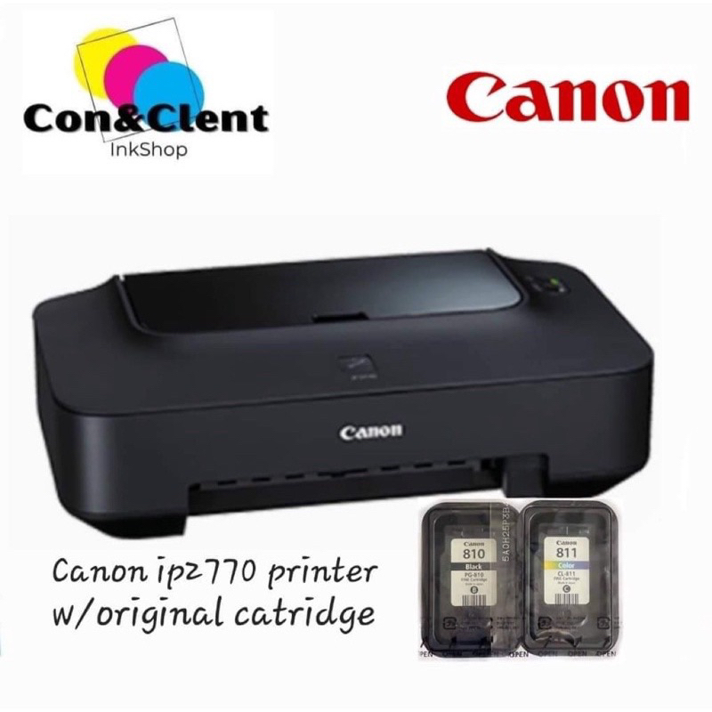 Brandnew Printer ip2770 w/ ink cartridge or CONTINUOUS ink | Shopee ...