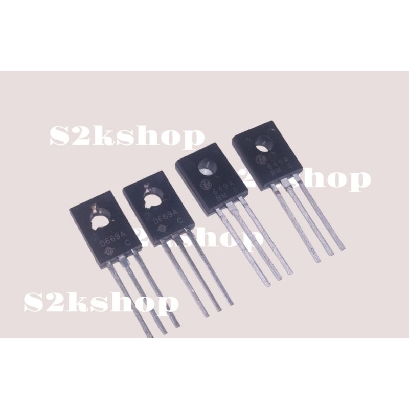 d669 and b649 original transistor sold per 2pcs | Shopee Philippines