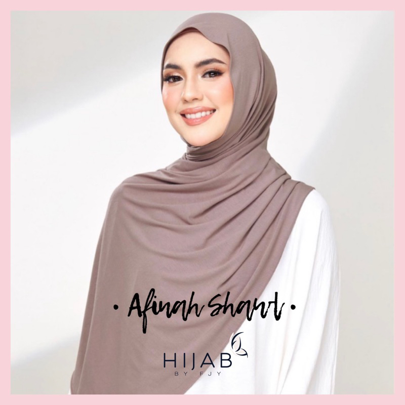 Afinah Shawl Matte Chiffon | Shopee Philippines