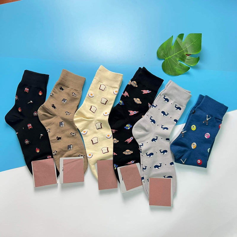 Korean Socks - Fun Office Socks - Iconic Socks | Shopee Philippines