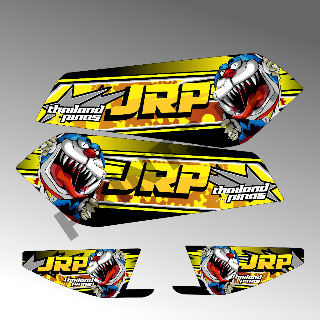 TMX RUSI PINOY MOTOPOSH SKYGO DECALS STICKER THAI DOREAMON JRP | Shopee ...