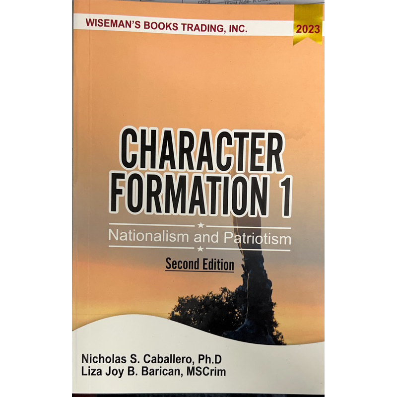 Character Formation 1 - Nationalism and Patriotism 2nd Edition | Shopee ...