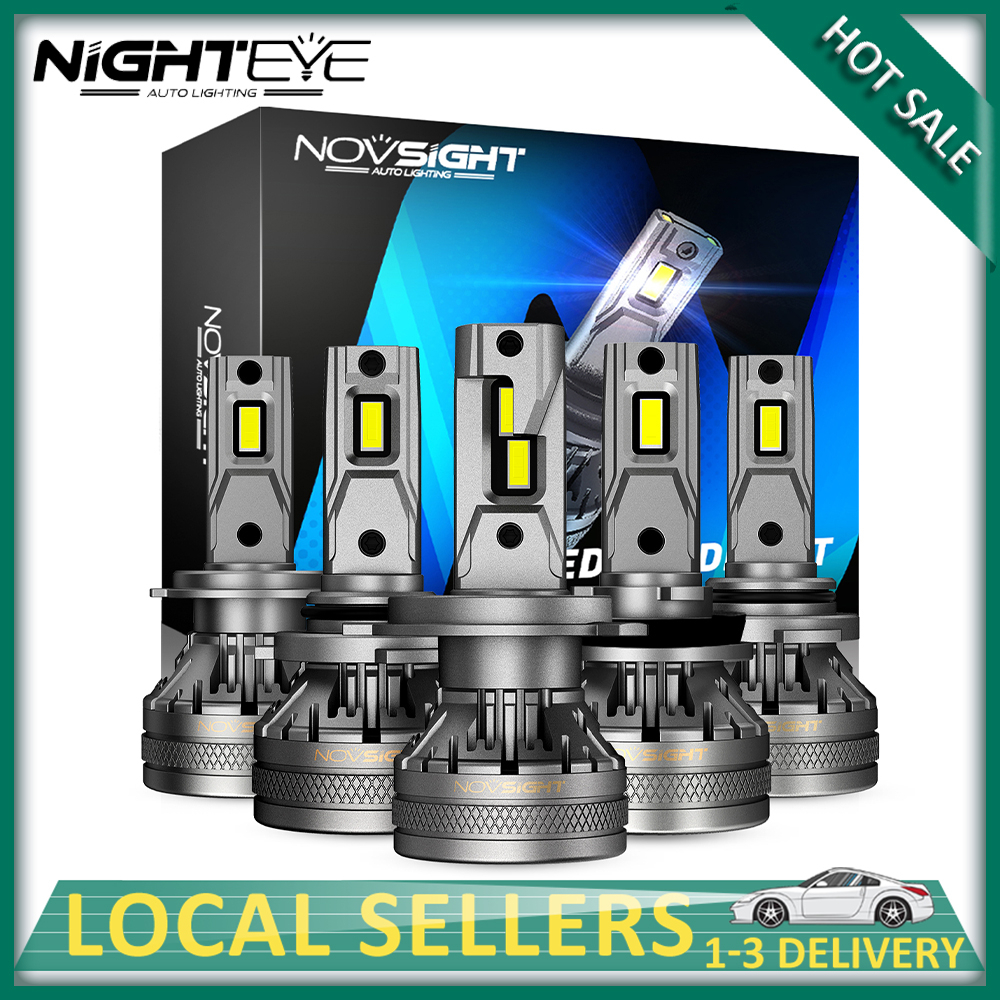 Novsight N37 LED Car Headlight Bulb H1 H3 H4 H7 H11 Hb3/9005 Hb4/9006 ...