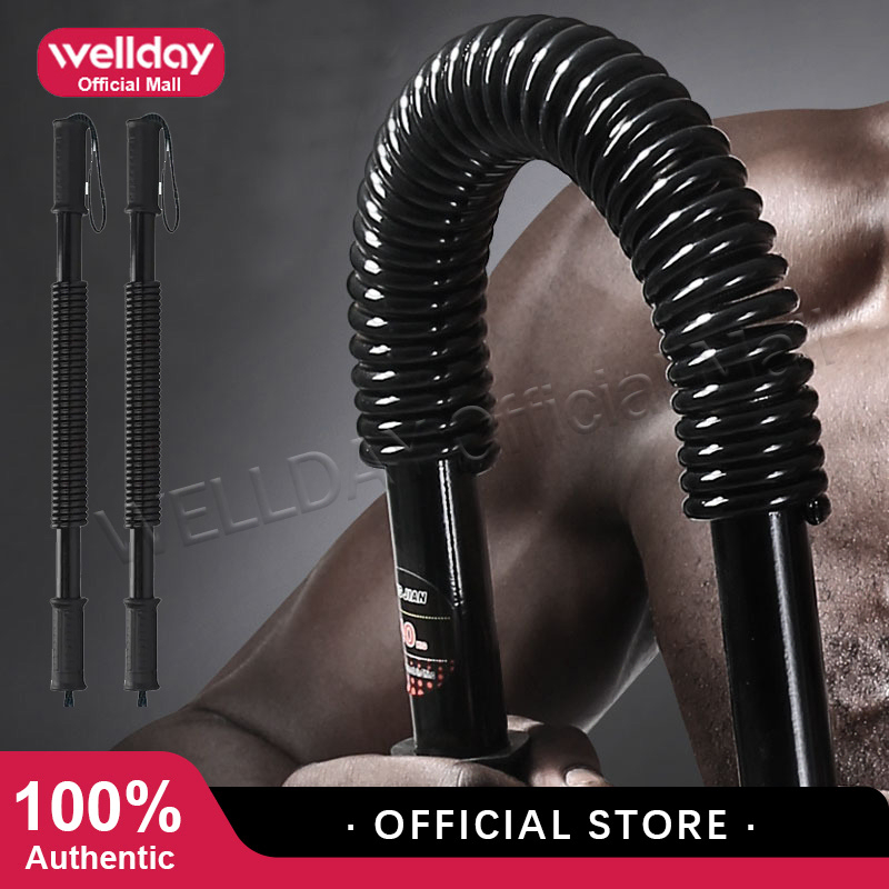 Wellday Power Twister Bar Spring Arm Strength Hand Gripper Resistance ...