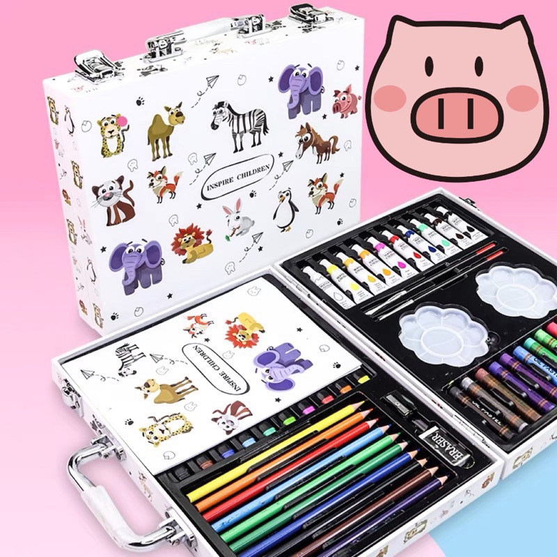 Art Set Coloring Materials Stationery & Arts & Craft DRawing & Painting ...