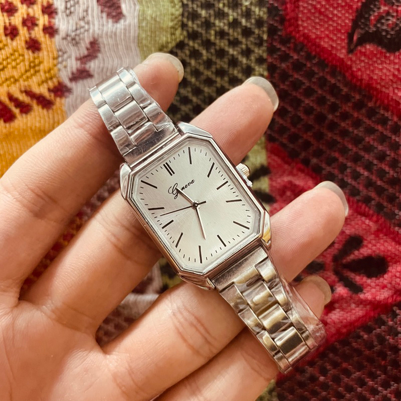 Relo Geneva stainless steel fashion jewelry watch for women’s | Shopee ...