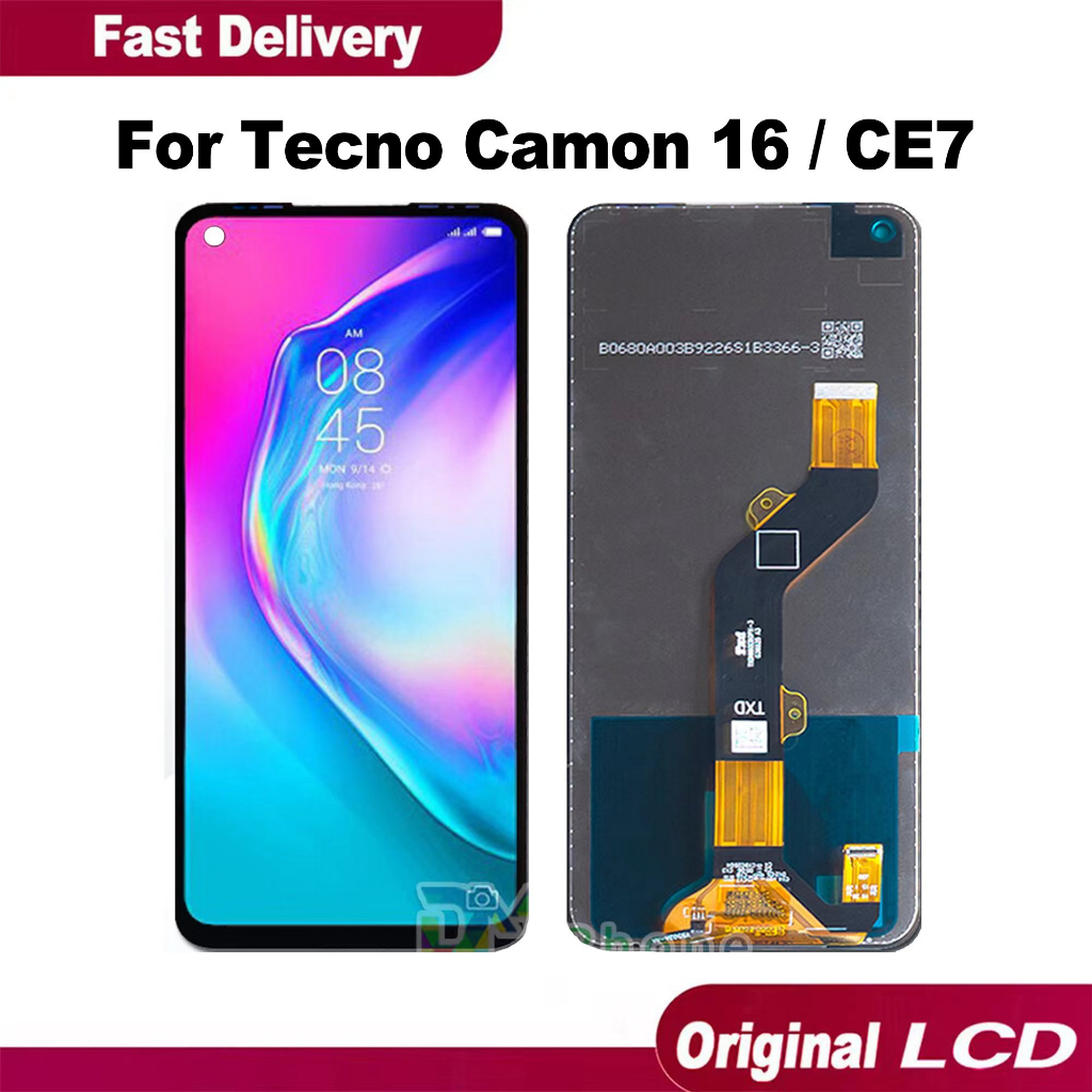 Tecno Camon 16 CE7 CE7j CE9h LCD Original Replacement | Shopee Philippines